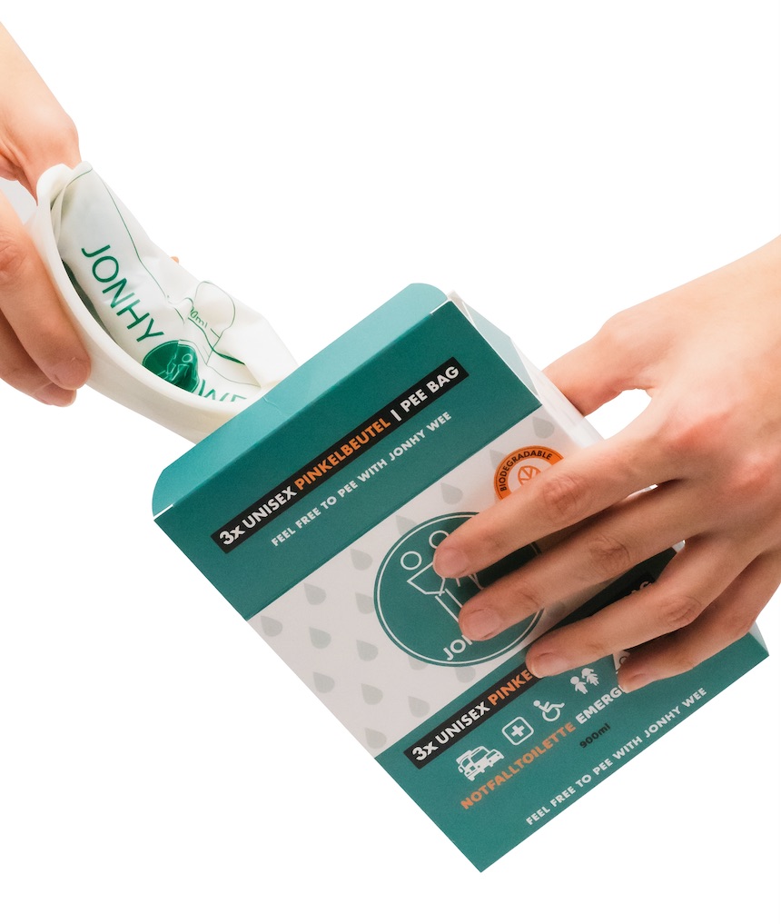 Jonhy Wee – Feel free to pee with Jonhy Wee