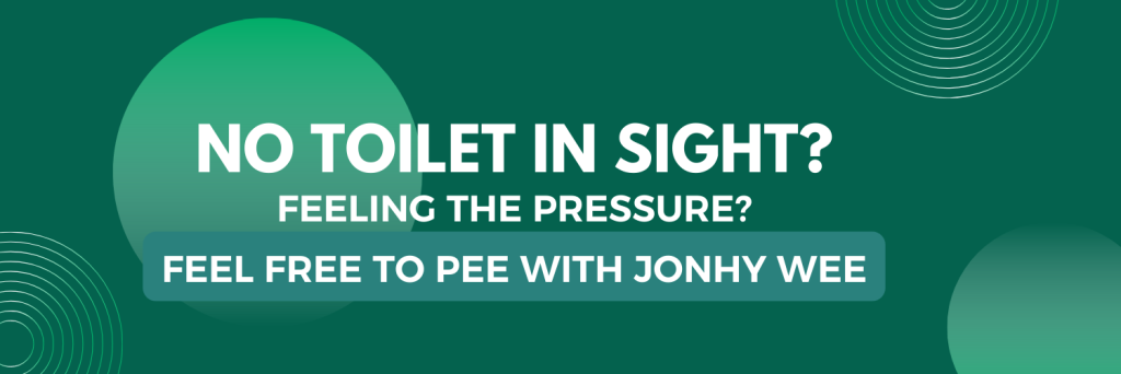 Jonhy Wee – Feel free to pee with Jonhy Wee